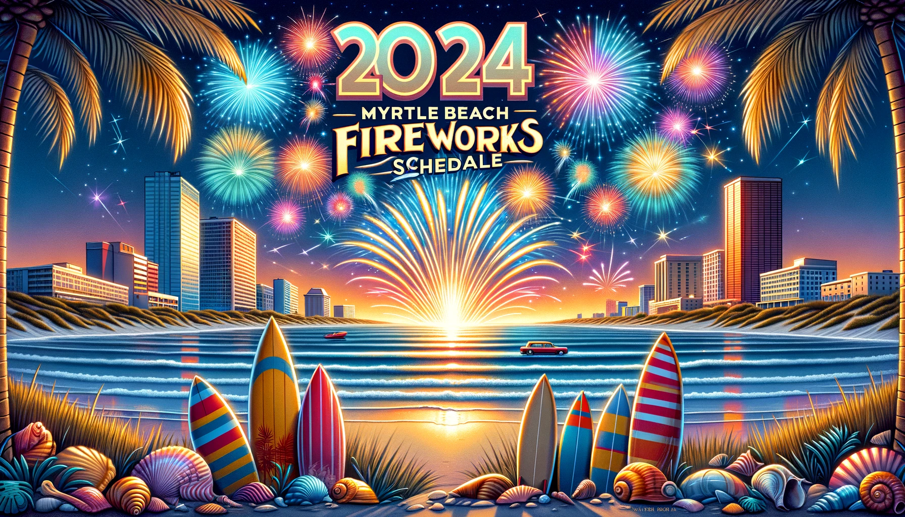 Your Ultimate Guide to the 2024 Myrtle Beach Fireworks Schedule ...